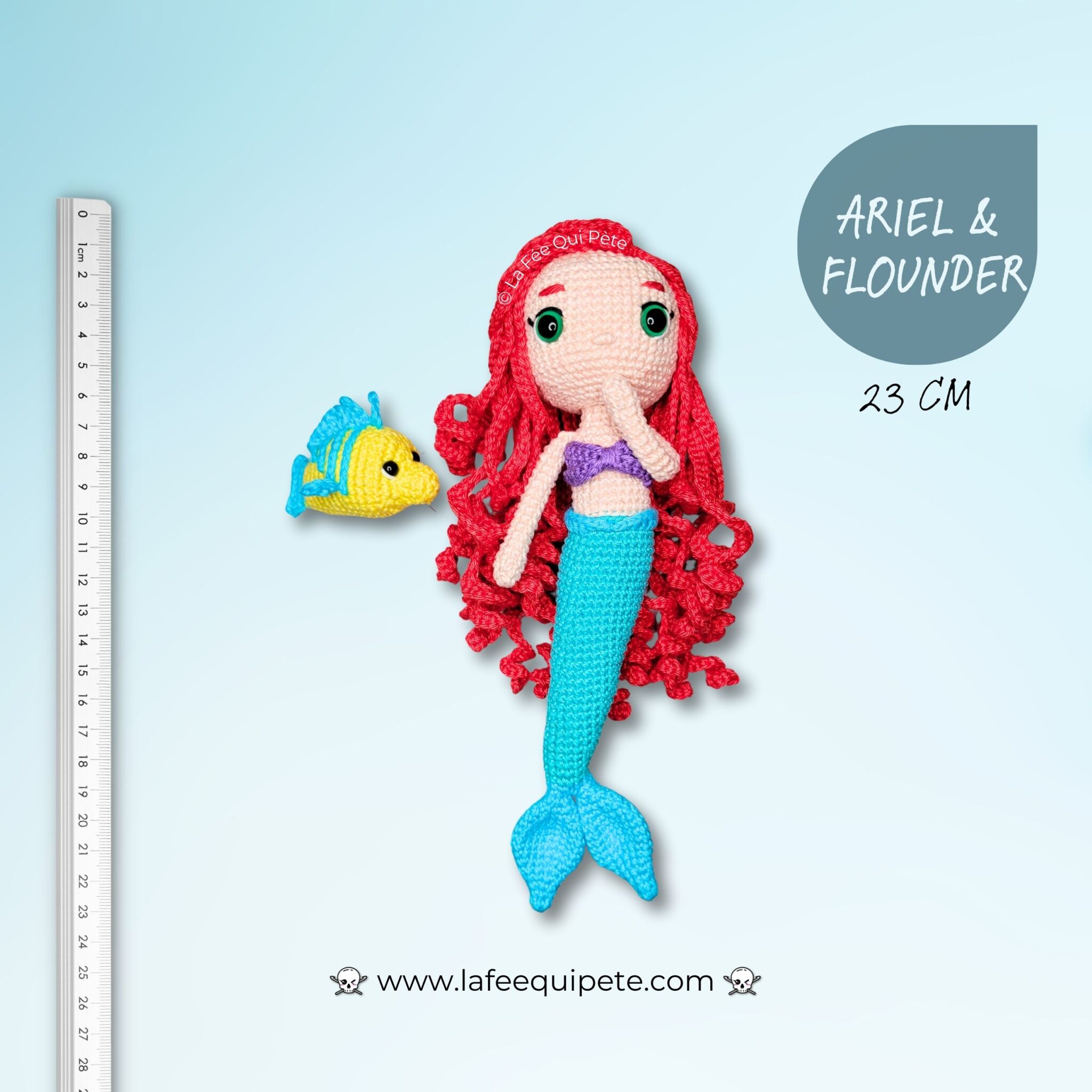 Ariel et Polochon (tutoriel) – La Fée Qui Pète